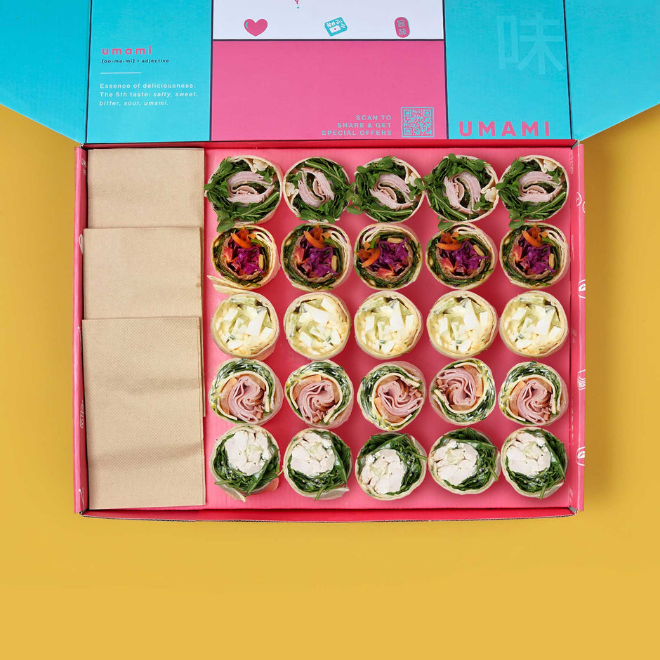 Assorted Wraps Platter (25 pcs)